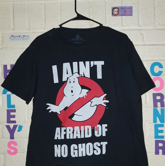 Shirts | Ghostbusters I Aint Afraid Of No Ghost Mens Vintage Throwback ...